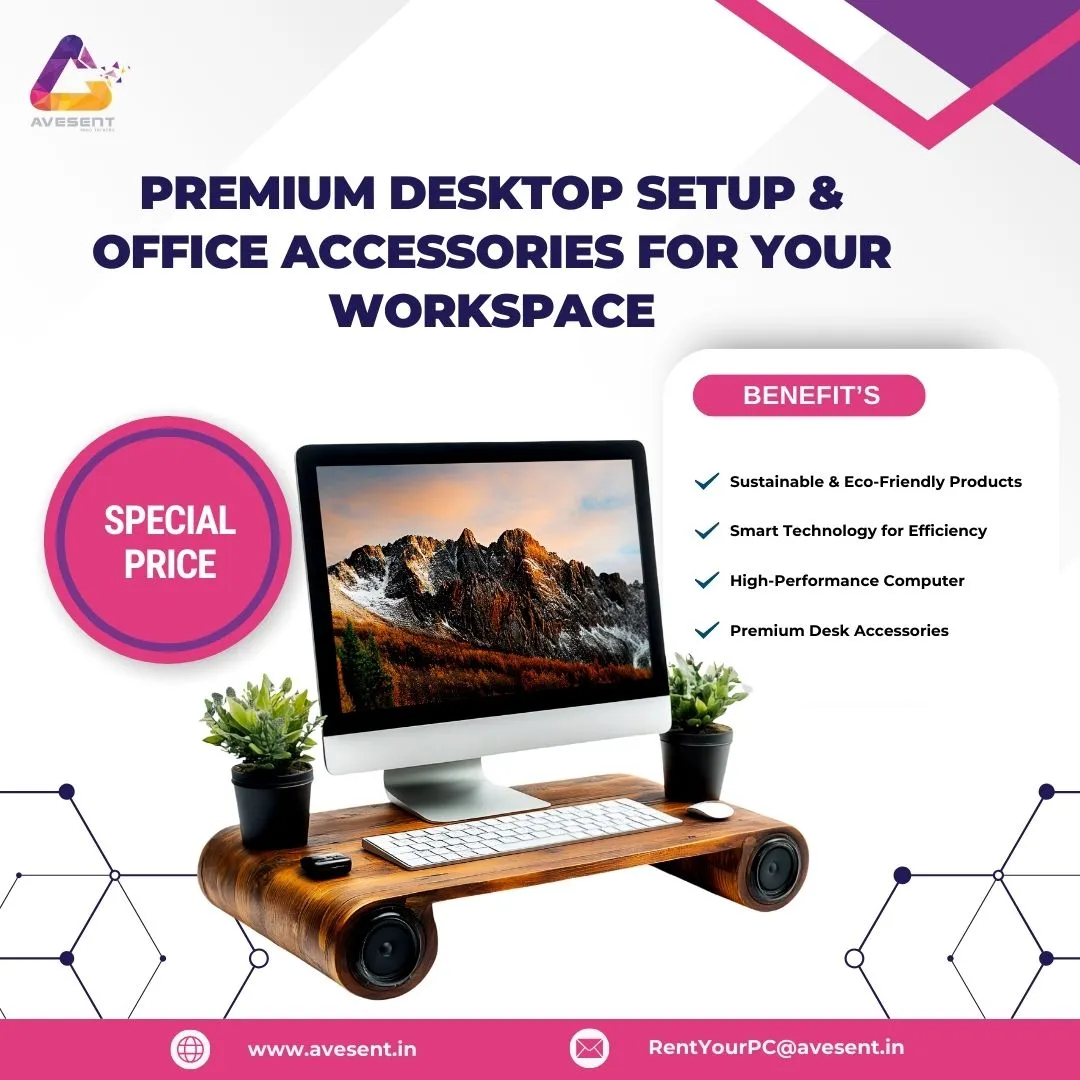 Premium Desktop Setup & Office Accessories for Workspaces